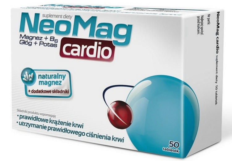 NeoMag Cardio tabletki 50 szt - Sklep Zdrowapolka.pl